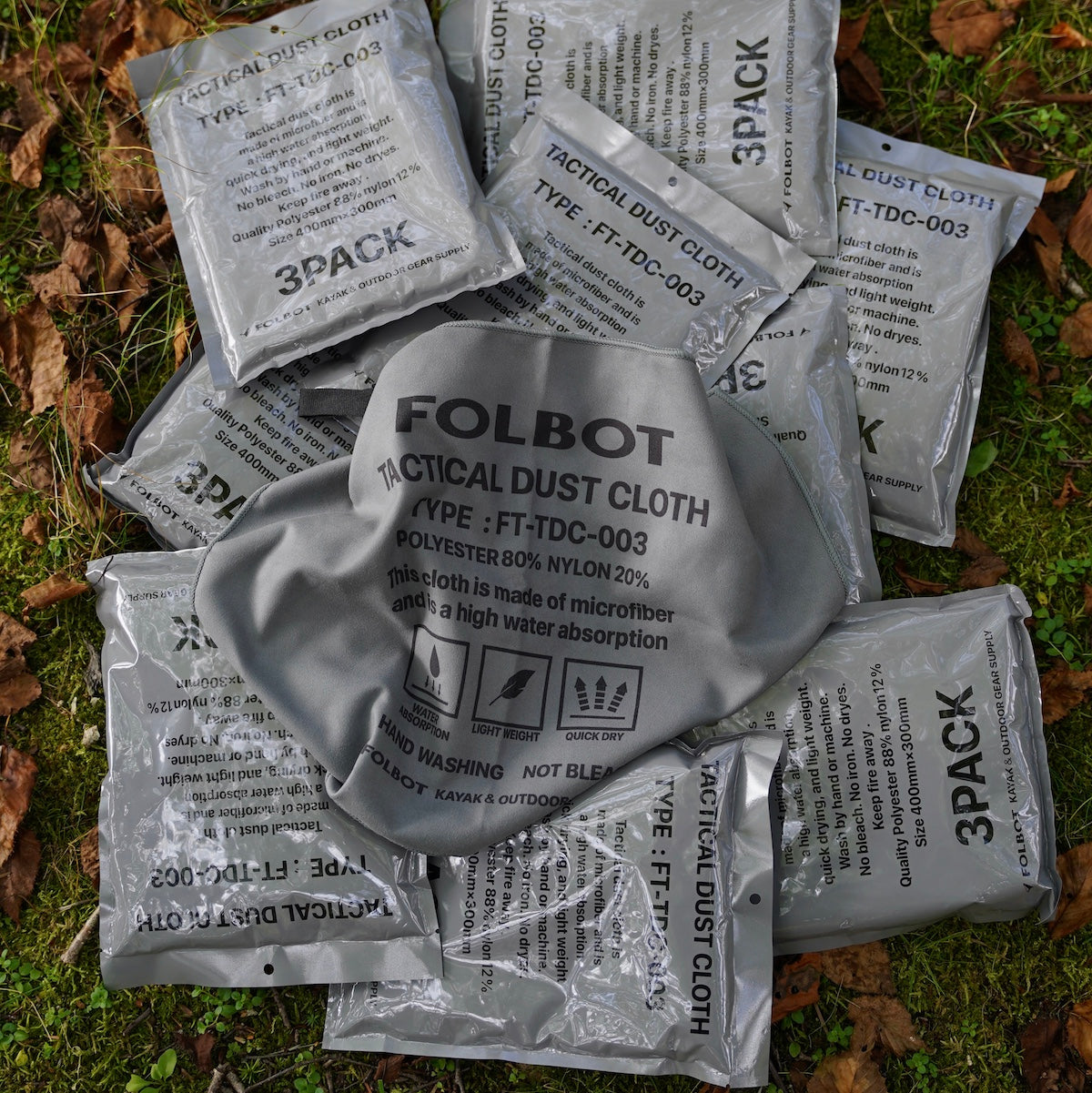 Tactical Dust Cloth 3枚セット – LOG